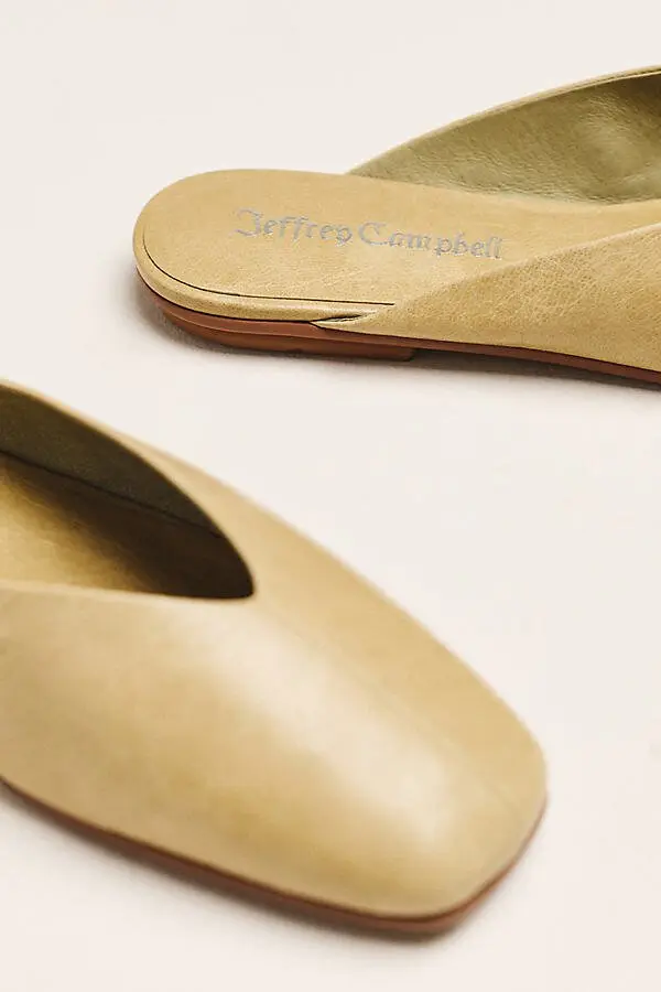 Jeffrey Campbell Advocate Mules - Sage