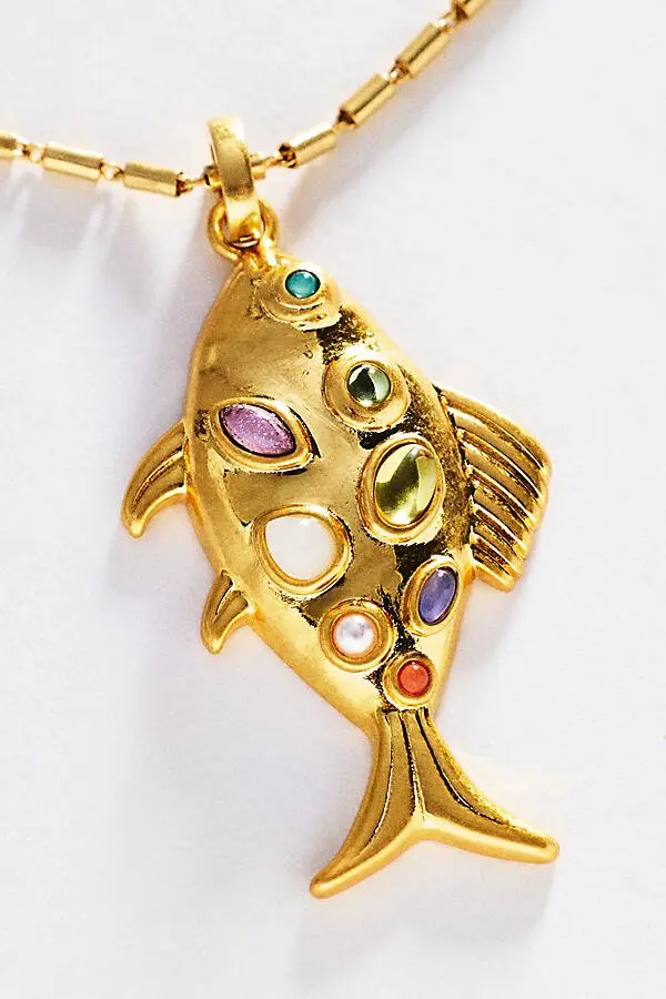 Loren Hope Kamari Fish Necklace