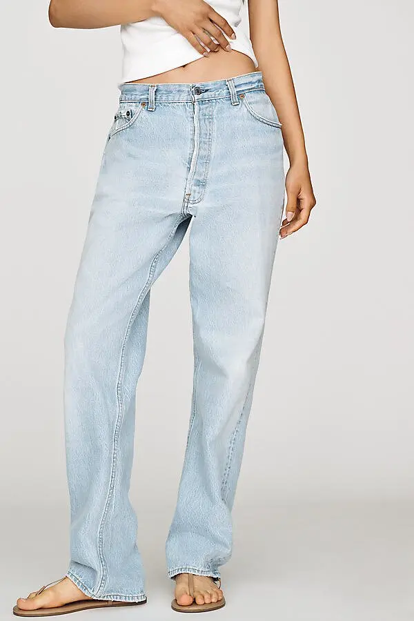ALIGRACE Brigette High-rise Straight-leg Jeans