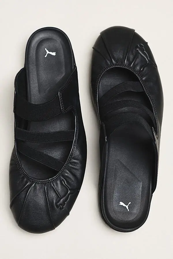 PUMA Speedcat Mules - Black