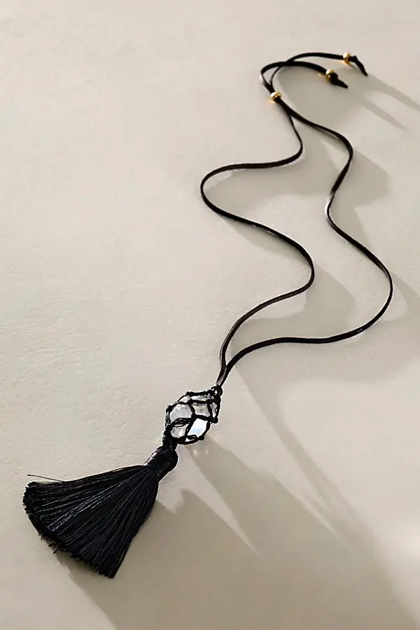 Free People Clarissa Tassel Necklace