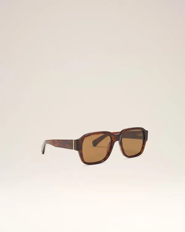 AMI Paris Brown Acetate 75006 Sunglasses Grey