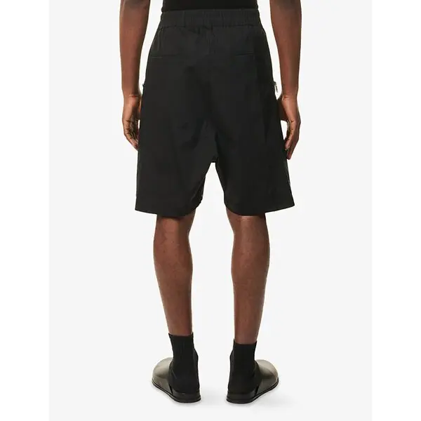 Rick Owens Bela Bauhaus Cotton Shorts