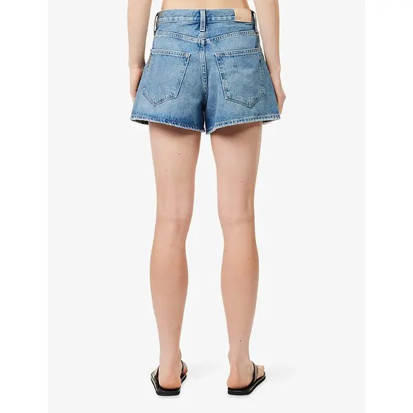 Paige High-rise Denim Shorts