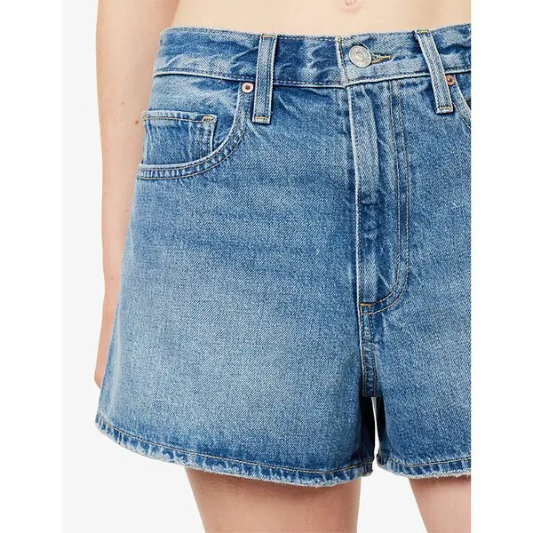 Paige High-rise Denim Shorts