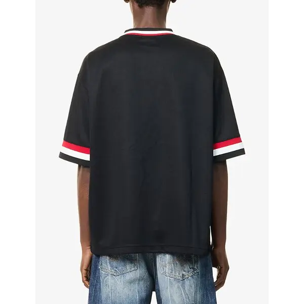 ICECREAM College Contrast-stripe Jersey Top