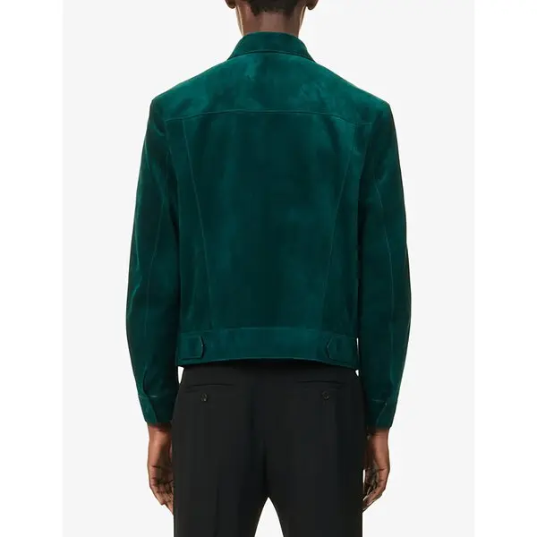 TOM FORD Suede Western Collared Jacket