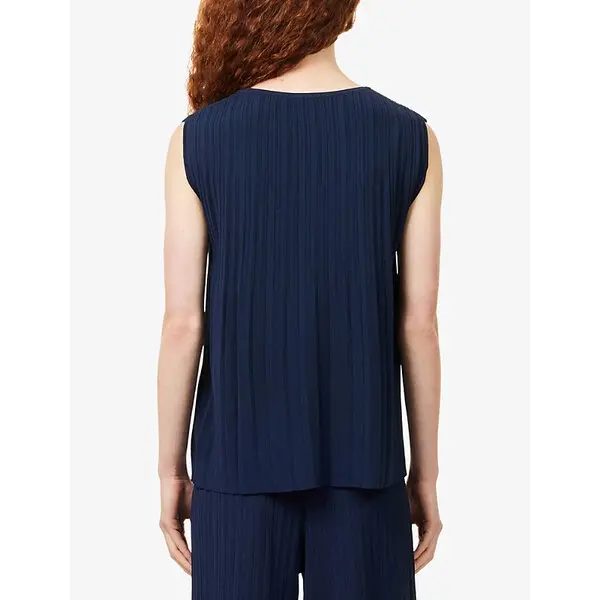 Max Mara Plissé Tank Top