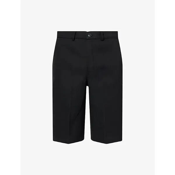 Rick Owens Straight-leg Wool Shorts
