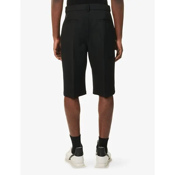 Rick Owens Straight-leg Wool Shorts