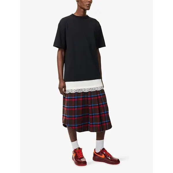AWGE Stacked Long Cotton-jersey T-shirt