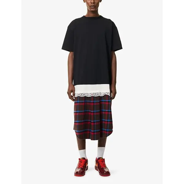 AWGE Stacked Long Cotton-jersey T-shirt