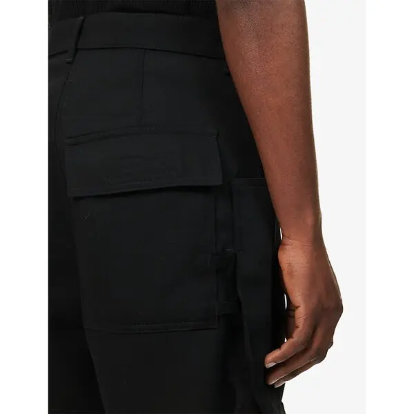 Rick Owens Stefan Wool Cargo Shorts