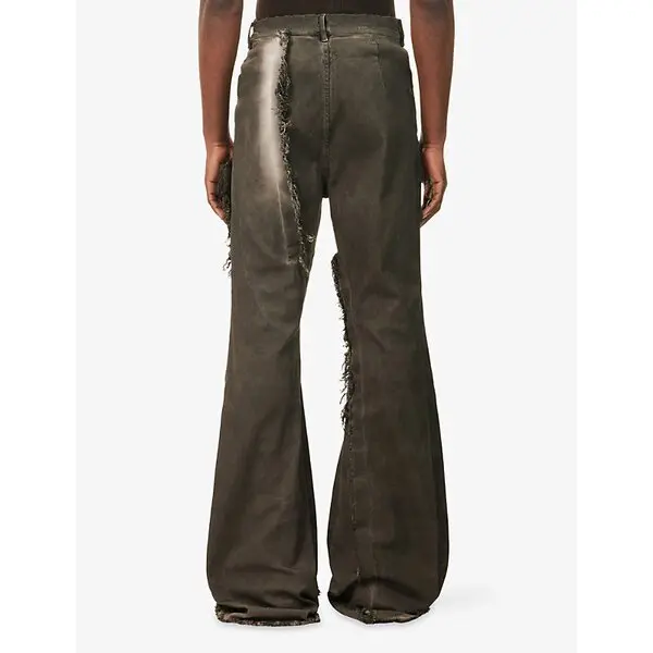 Rick Owens Bolan Bootcut Cotton Denim Jeans