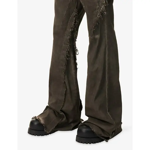Rick Owens Bolan Bootcut Cotton Denim Jeans