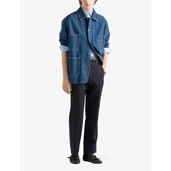 Prada Boxy-fit Denim Jacket