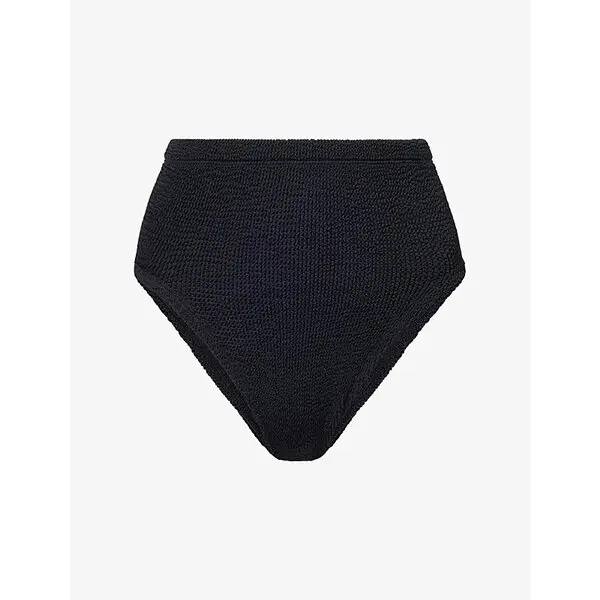 Hunza G Patricia Crinkled Bikini Set - Black