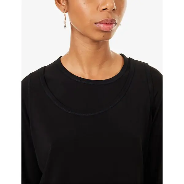 Issey Miyake Double Layered Jersey Shirt