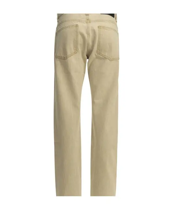 Khaite Callum Straight-leg Jeans - Beige