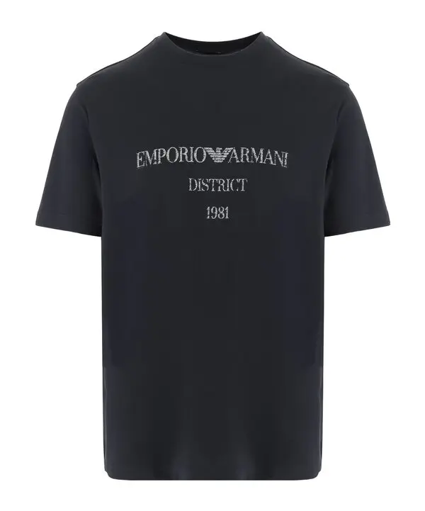 Emporio Armani Short-sleeved T-shirt - Black