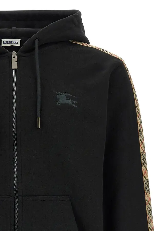Burberry Zip-up Drawstring Hoodie