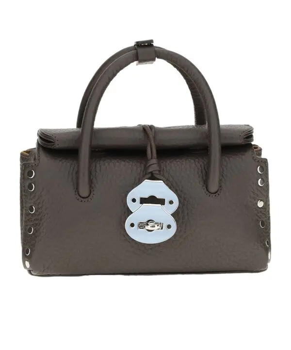 ZANELLATO Baby Dotta Grained-leather Tote Bag - Black
