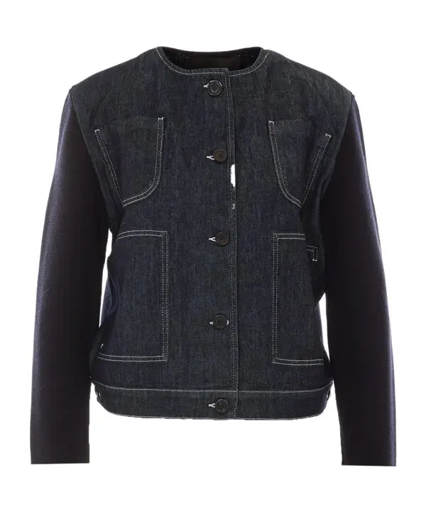 Fabiana Filippi Long-sleeve Denim Jacket
