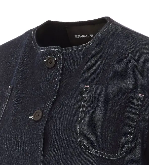 Fabiana Filippi Long-sleeve Denim Jacket