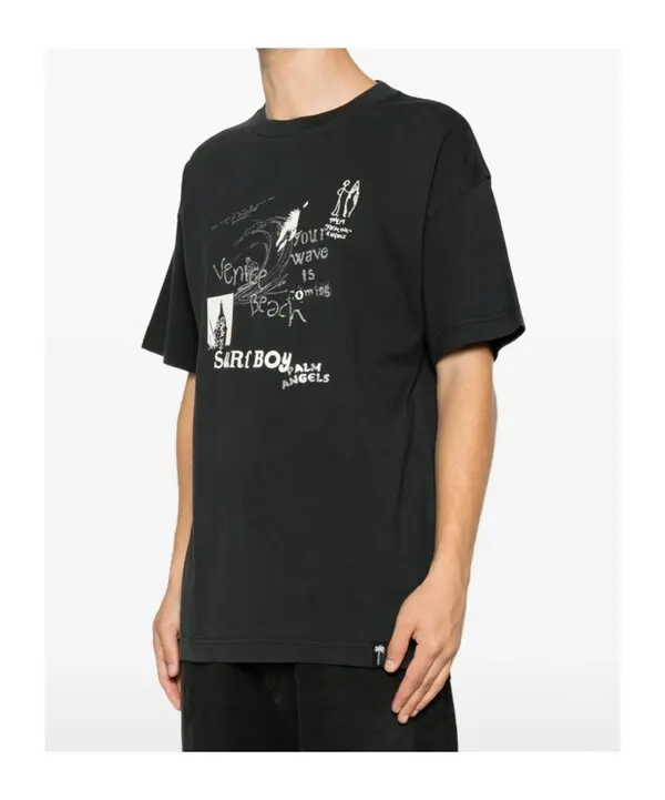 Palm Angels Crew Neck T-shirt