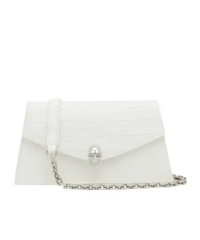 Alexander McQueen Skull Mini - White