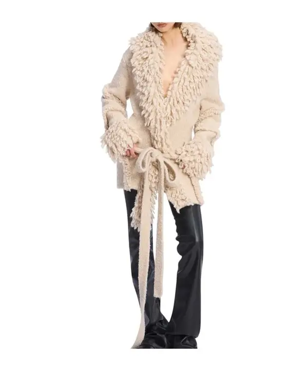 Attico Long-sleeve Cardigan
