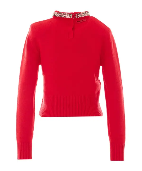 Pinko Long-sleeve Knit Top