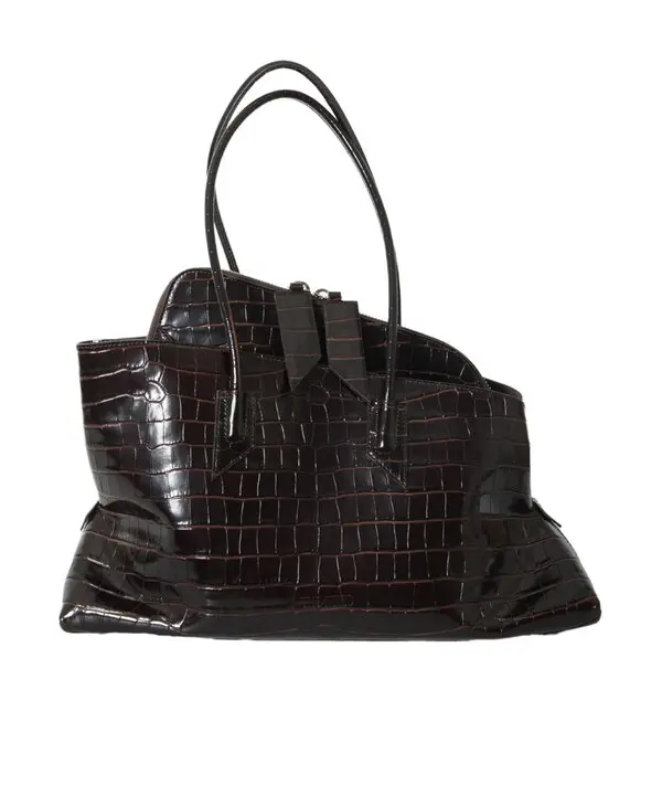 Attico Zippered Handbag - Black