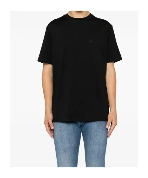 Emporio Armani Logo-embroidered T-shirt