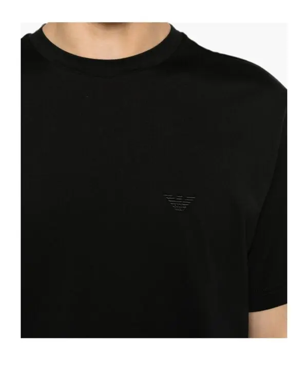 Emporio Armani Logo-embroidered T-shirt