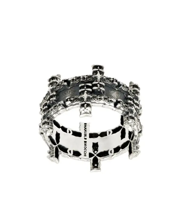 Emanuele Bicocchi Notre-dame Cross Double Ring