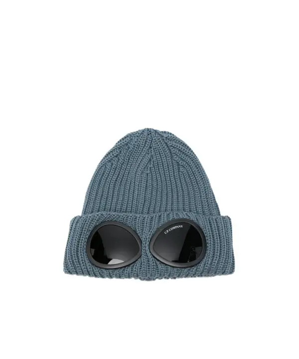 C.P. COMPANY Ribbed Knit Goggles Hat