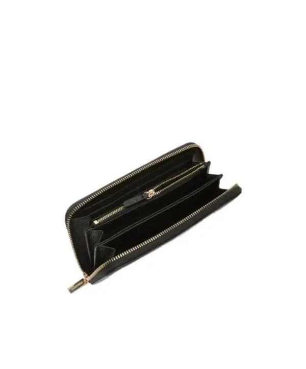 COCCINELLE Logo Lettering Zipped Wallet