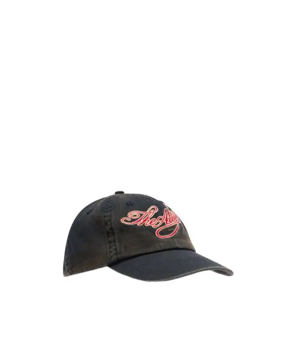 Attico Black And Red Cap