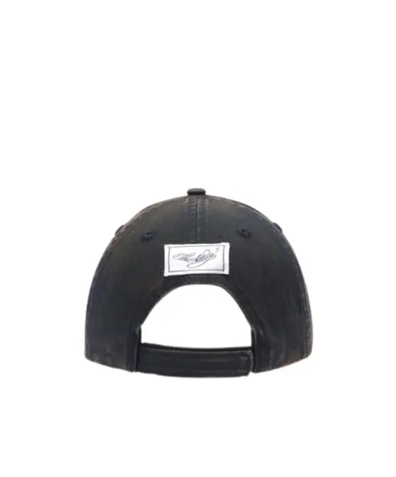 Attico Black And Red Cap