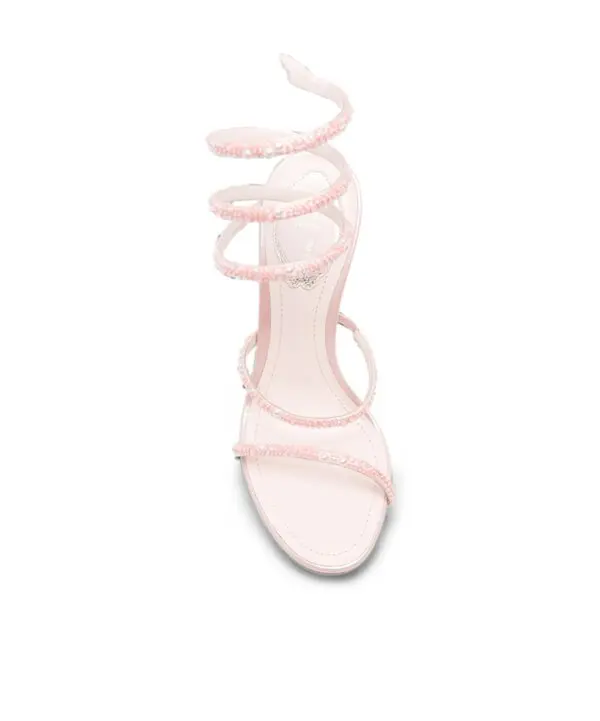 Rene Caovilla Round-toe High-heeled Sandals