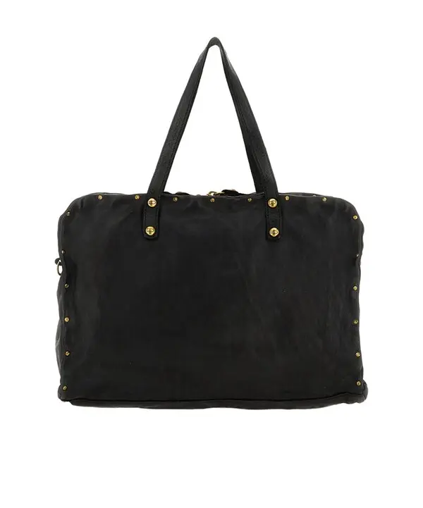 CAMPOMAGGI Clelia Studded Tote Bag - Black
