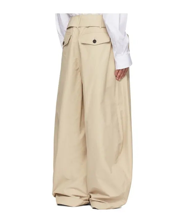EGONLAB Belted Trench Belt Loop Casual Pants