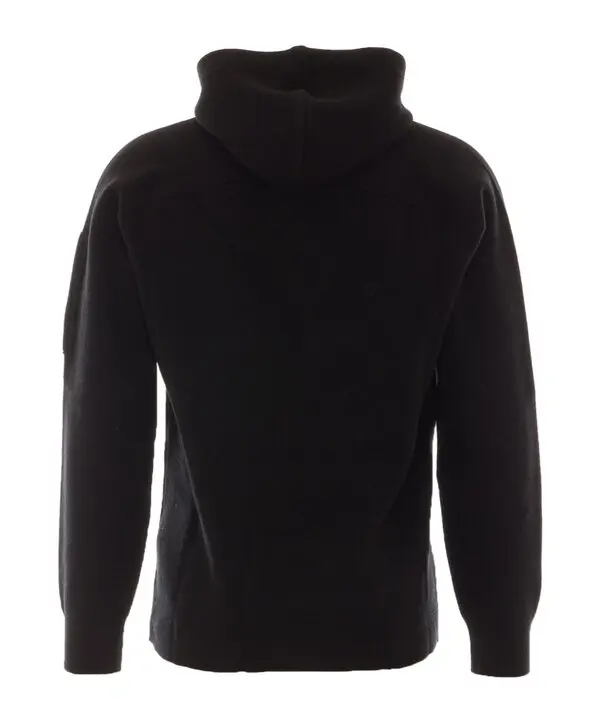 C.P. COMPANY Long-sleeved Sweater With Drawstring Hood