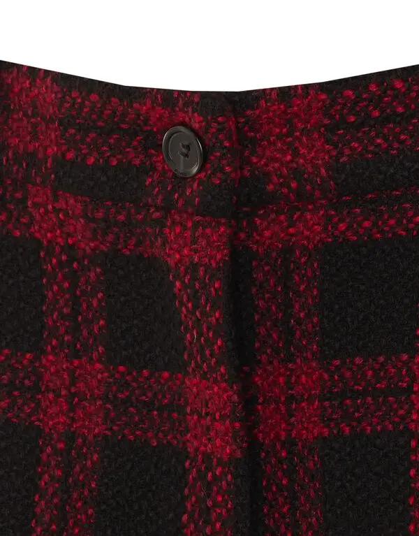 Pinko Plaid Shorts