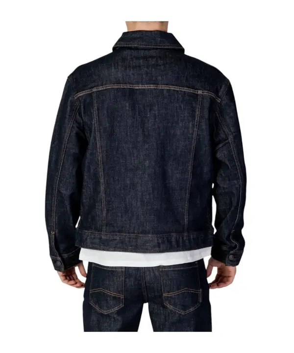 Armani Exchange Logo-patch Denim Jacket