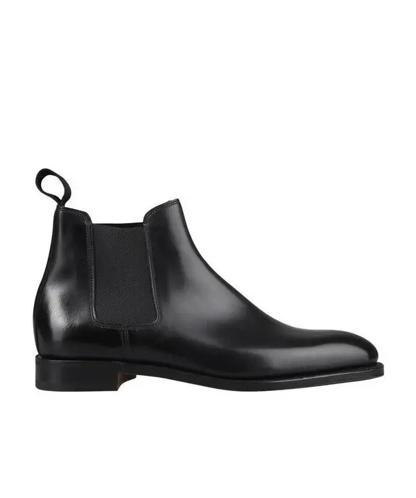 John Lobb Elasticated Panel Boots - Black