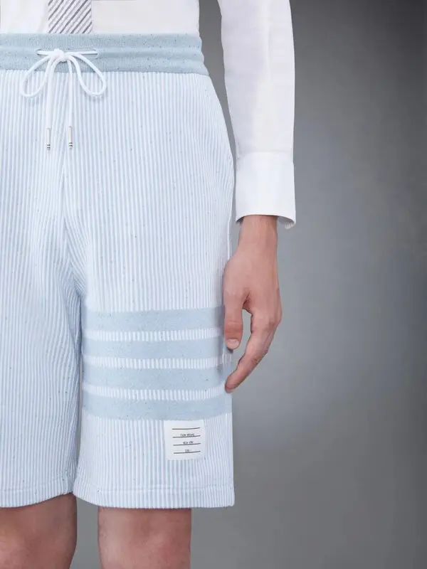 Thom Browne 4-bar Striped Drawstring Shorts