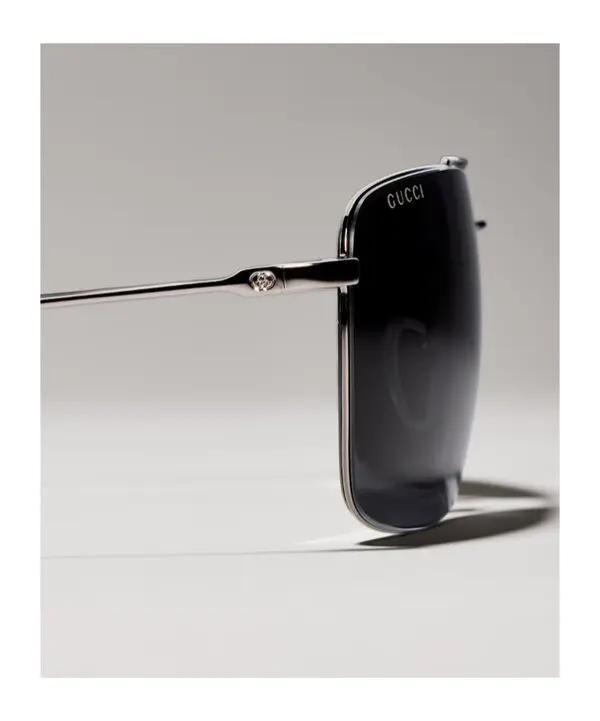 Gucci Specialized-fit Navigator Sunglasses