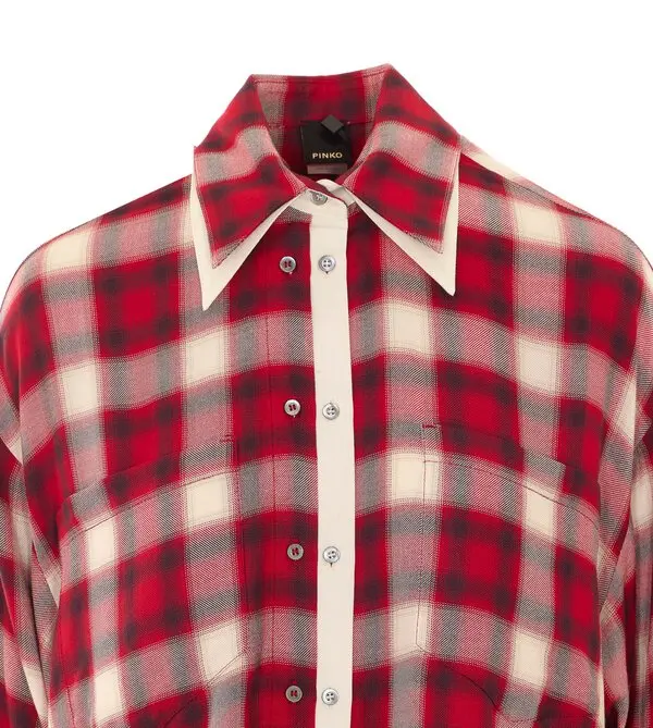Pinko Plaid Shirt